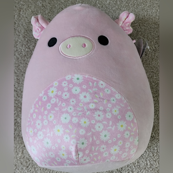 Kellytoy | Toys | Nwtsz 2 Peter The Pink Pig With Floral Belly Plush ...